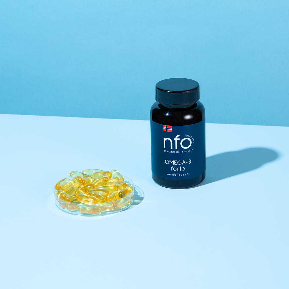 Omega-3 Forte with Fish Gelatin - 60 Capsules