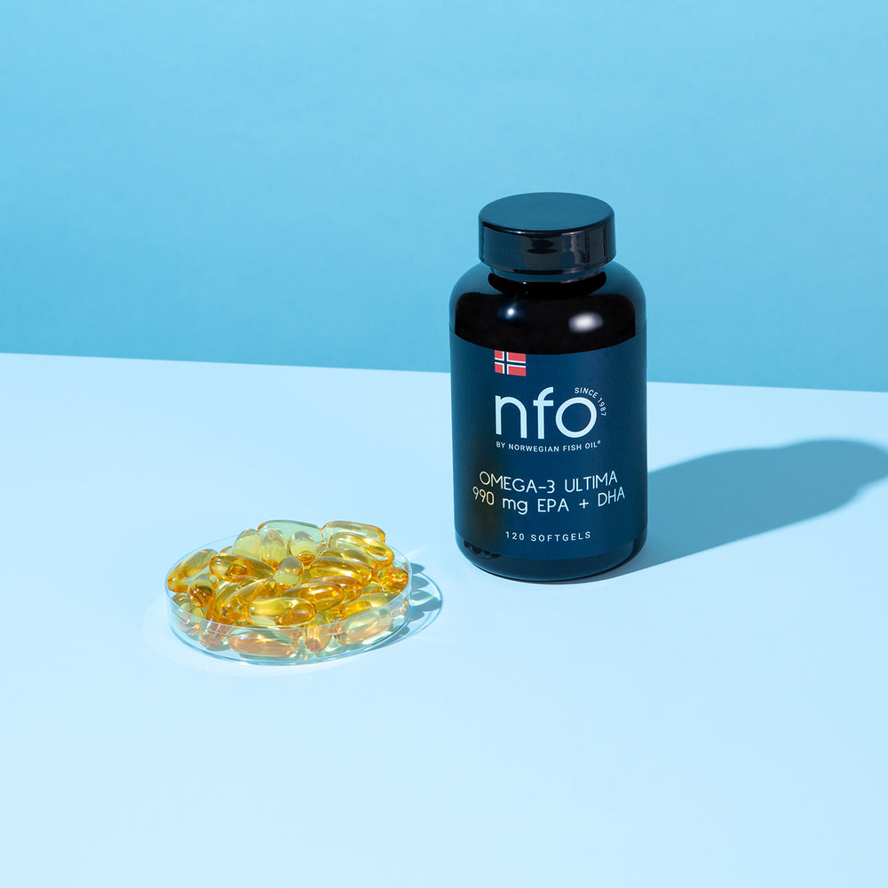 Omega-3 Forte with Fish Gelatin - 60 Capsules